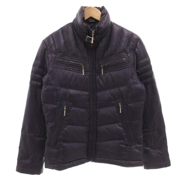 アトリエサブ ATELIER SAB A.S.M エーエスエム ダウンジャケット ブルゾン ライダース 48 紫 パープル /FF メンズ【ブランド】アトリエサブ ATELIER SAB【表記サイズ】48【実寸サイズ】肩幅：43cm　身幅：...