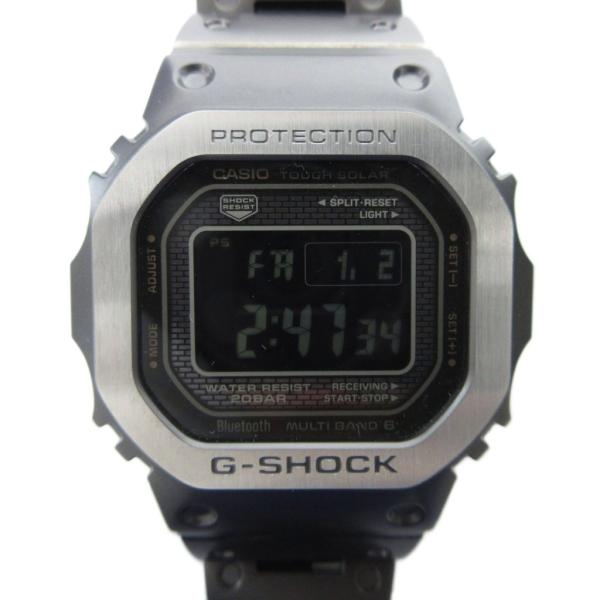 カシオジーショック CASIO G-SHOCK FULL METAL 腕時計 タフソーラー デジタル ブラック GMW-B5000MB-1JF /UO メンズ【ブランド】カシオジーショック CASIO G-SHOCK【実寸サイズ】バンド幅：...
