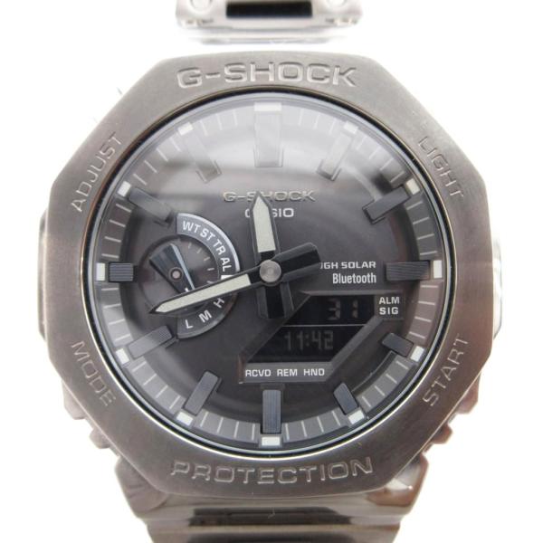 カシオジーショック CASIO G-SHOCK FULL METAL 腕時計 タフソーラー アナデジ ブラック系 GM-B2100BD-1AJF /UO メンズ【ブランド】カシオジーショック CASIO G-SHOCK【実寸サイズ】バンド幅...