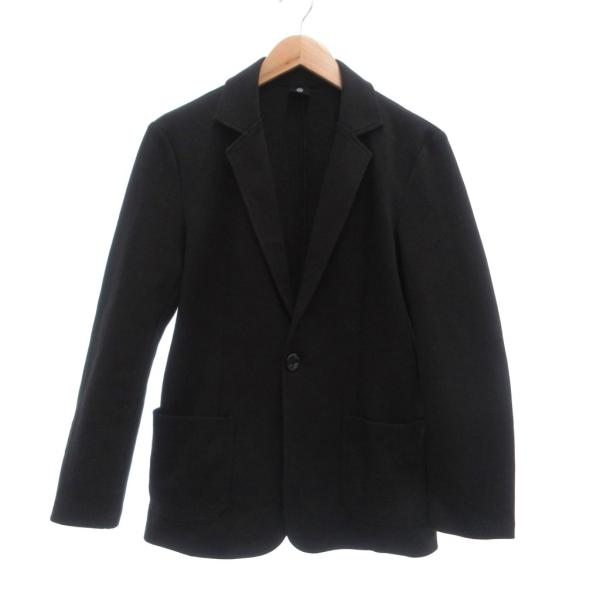 リベルテリッシュ liberteriche 美品 テーラードジャケット M ブラック /UO メンズ【表記サイズ】M【実寸サイズ】肩幅：44cm　身幅：51cm　袖丈：59cm　着丈：66cm　　【素材】コットン ポリエステル【色】黒 ブラ...