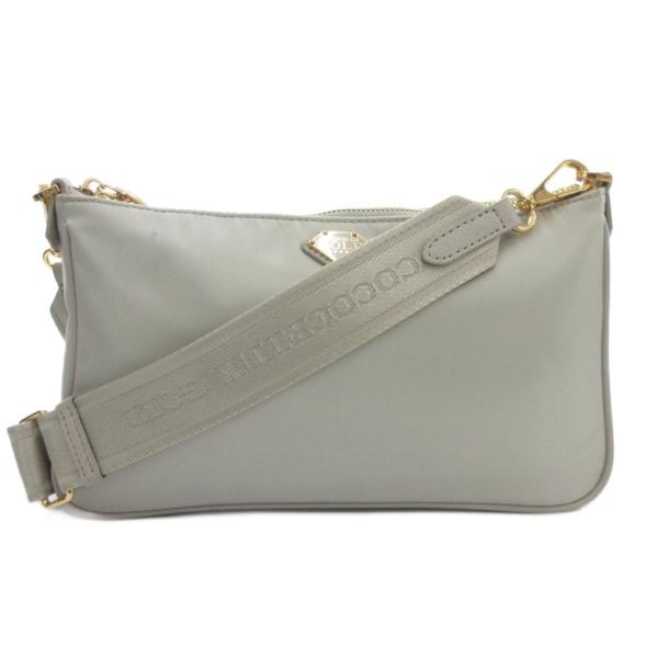 ココセリュックスゴールド cococelux gold ショルダーバッグ 斜め掛け クロスボディ ロゴプレート ナイロン グリーン系 /GV【実寸サイズ】持ち手の長さ：--cm　ヨコ：29cm　タテ：15cm　マチ：6cm　ショルダーの長さ...