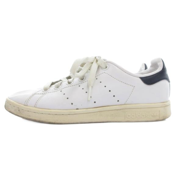 アディダス adidas スタンスミス STAN SMITH ローカットスニーカー シューズ レザー 22.5cm M20325 白 ホワイト 紺 ネイビー /GV【ブランド】アディダス adidas【表記サイズ】22.5cm【実寸サイズ】...