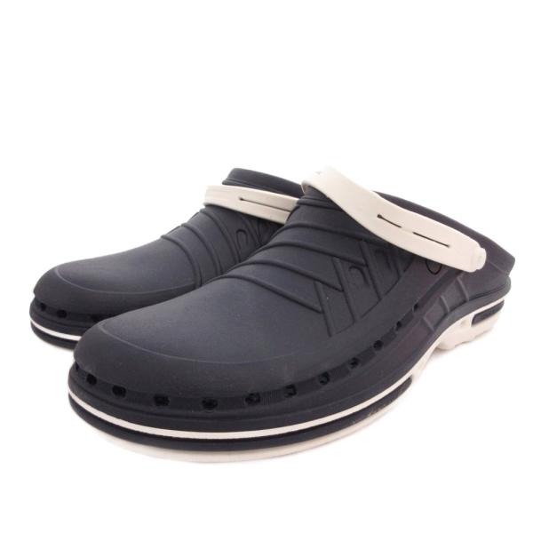 WOCK CLOG 03 w/ Strap クロッグサンダル シューズ 27.5-28.5 紺 ネイビー /FF メンズ【表記サイズ】27.5-28.5【実寸サイズ】最大幅：10.5cm　アウトソール：29cm　　【色】紺 ネイビー 【状態...