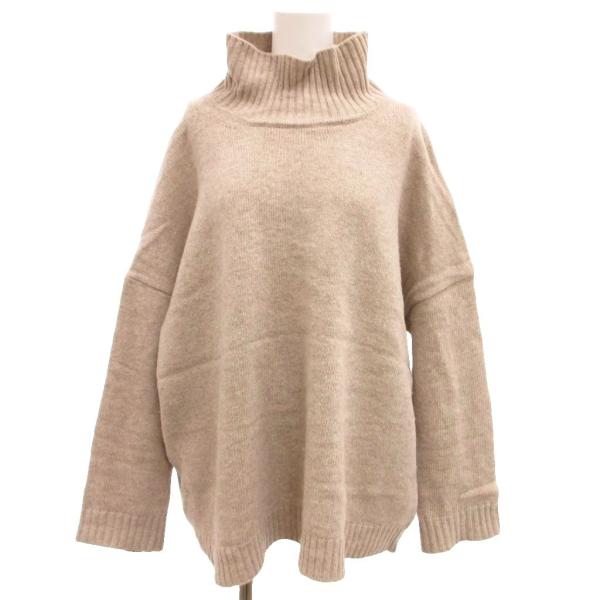 マックスマーラ ウィークエンドライン MAX MARA WEEKEND LINE ニット セーター 長袖 スタンドネック ウール M ベージュ /JS【ブランド】マックスマーラ ウィークエンドライン MAX MARA WEEKEND LIN...