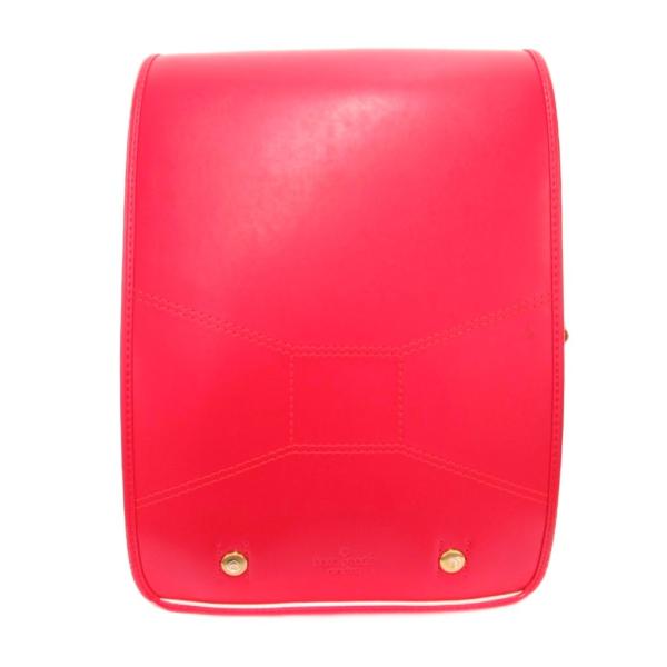 ケイトスペード KATE SPADE ランドセル バッグ プッシュロック開閉 レザー 赤 レッド /JS キッズ【ブランド】ケイトスペード KATE SPADE【実寸サイズ】持ち手の長さ：-cm　ヨコ：24cm　タテ：33cm　マチ：14c...