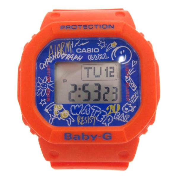 ベビージー Baby-G 腕時計 ウォッチ クォーツ デジタル カレンダー オレンジ BGD-560SK-4JF /FF メンズ【ブランド】ベビージー Baby-G【実寸サイズ】バンド幅：2cm　腕周り：15cm　ケース・タテ：32mm　ケ...
