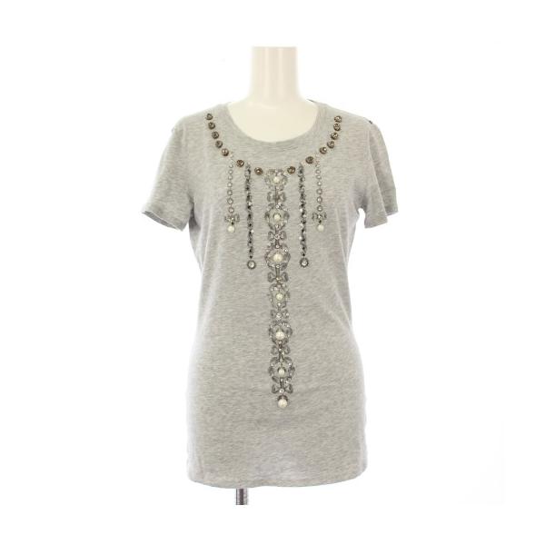 スポーツマックスコード マックスマーラ SPORTMAX CODE Tシャツ カットソー 半袖 ビジュー M グレー A2.SPP.TSH.03B /TK レディース【ブランド】スポーツマックスコード マックスマーラ SPORTMAX CO...