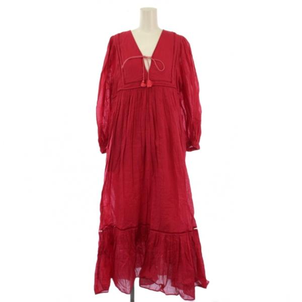 ヌキテパ NE QUITTEZ PAS! COTTON VOILE GATHER DRESS ワンピース ロング 長袖 M ピンク 010441GT2 /BM レディース【ブランド】ヌキテパ NE QUITTEZ PAS!【表記サイズ】M【...