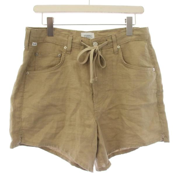 シチズン オブ ヒューマニティー 25AW BRYNN LINEN SHORT パンツ ショートパンツ 27 ベージュ 25030521003830 /TK レディース【ブランド】シチズン オブ ヒューマニティー CITIZENS OF H...