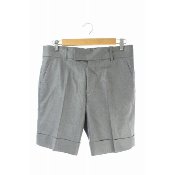 メーア MAR エンタープライズ ENTERPRISE パンツ ハーフ ショート M グレー /KN レディース【中古】【ベクトル 古着】【ブランド】メーア MAR【表記サイズ】M【実寸サイズ】ウエスト：76cm　もも幅：26cm　裾幅：2...