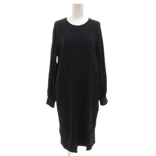 マックスマーラステュディオ Max Mara Studio ワンピース ネイビー 長袖 無地 ラウンドネック 膝丈 /RG ■GY06 レディース【ブランド】マックスマーラステュディオ Max Mara Studio【表記サイズ】サイズ表記...