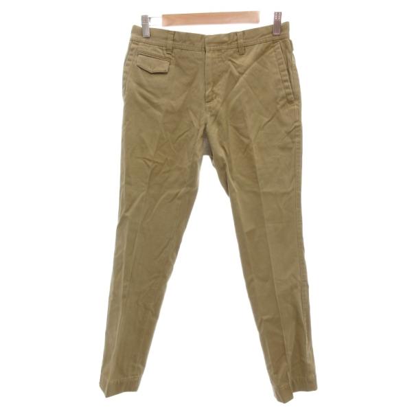 ガラアーベント GalaabenD パンツ スラックス ベージュフラップポケット /NL ■GY06 メンズ【ブランド】ガラアーベント GalaabenD【表記サイズ】サイズ表記なし(実寸サイズをご参考ください。)【実寸サイズ】ウエスト：7...