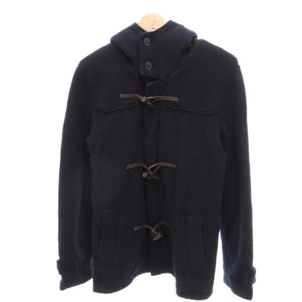 ジャーナルスタンダード レリューム JOURNAL STANDARD relume ダッフルコート ウール L 紺 ネイビー フード付き トグルボタン /YJ【ブランド】ジャーナルスタンダード レリューム JOURNAL STANDARD ...