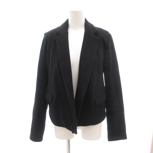 ジェームスパース JAMES PERSE 美品 ジャケット 0 黒 ブラック 無地 ノッチドラペル /SJ ■GY06 レディース【ブランド】ジェームスパース JAMES PERSE【表記サイズ】0【実寸サイズ】肩幅：36cm　身幅：40c...