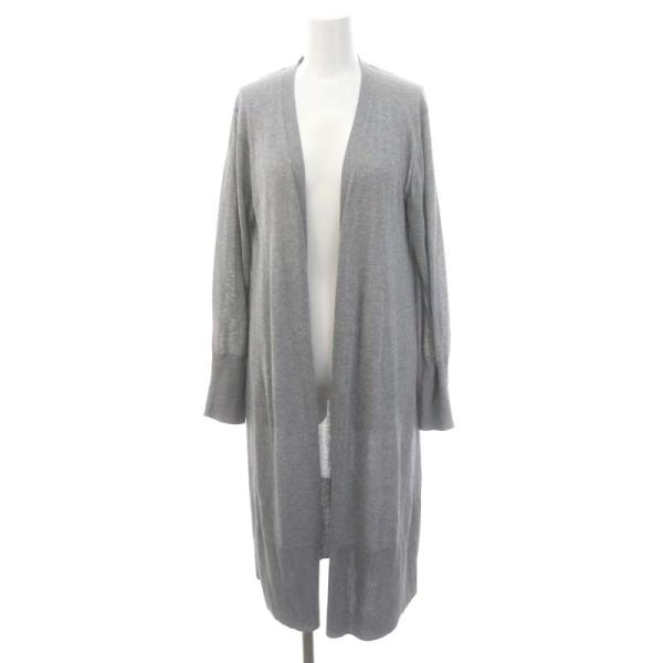 セオリーリュクス theory luxe 22SS OPUS ORA ロングトッパーズカーディガン 長袖 ボタンレス 038 グレー /ES ■OS レディース【ブランド】セオリーリュクス theory luxe【表記サイズ】038（日本サ...