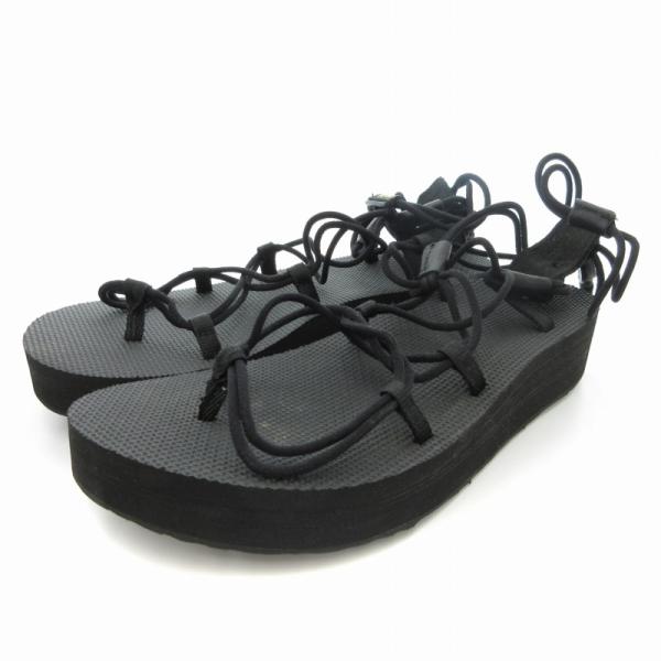 テバ Teva 23SS MIDFORM INFINITY サンダル 23.0cm 黒 ブラック 1127890 /BL 0909 ■SH レディース【ブランド】テバ Teva【表記サイズ】23.0cm【実寸サイズ】最大幅：約10cm　アウ...