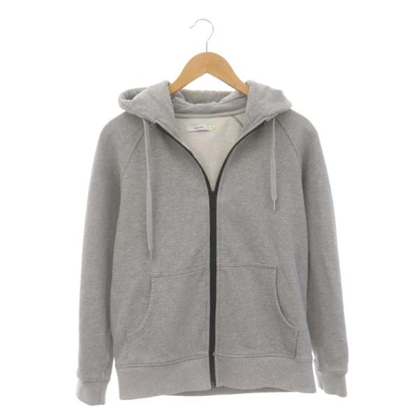 リロア RE LORE Raglan Zip Hooded Sweatshirt T ジップアップパーカー スウェット 長袖 裏パイル S グレー /ES ■OS メンズ【表記サイズ】S【実寸サイズ】身幅：52cm　着丈：60cm　ゆき丈：...