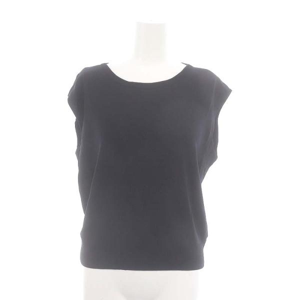 フォクシー ブティック FOXEY BOUTIQUE KNIT TWIN LOGAN ニット カットソー ノースリーブ 40 黒 ブラック 43761 /DO ■OS レディース【ブランド】フォクシー ブティック FOXEY BOUTIQU...