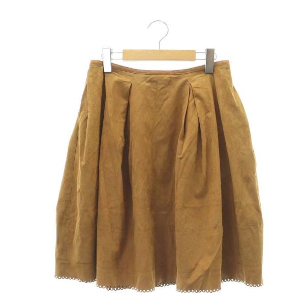 デイジーリンフォクシー DAISY LIN For FOXEY フレアスカート タック ひざ丈 42 XL 茶 ブラウン /SY ■OS レディース【ブランド】デイジーリンフォクシー DAISY LIN For FOXEY【表記サイズ】42...