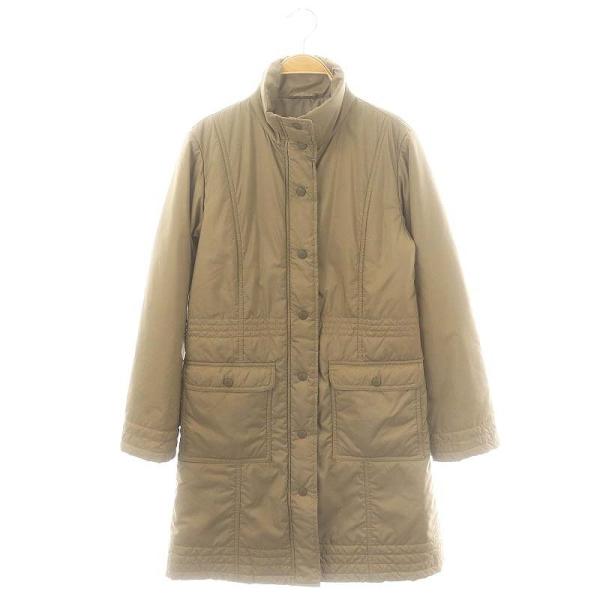 エディーバウアー EDDIE BAUER 中綿ロングコート アウター スタンドカラー 総裏地 PXS カーキ /DO ■OS レディース【ブランド】エディーバウアー EDDIE BAUER【表記サイズ】PXS（日本サイズS相当）【実寸サイズ...