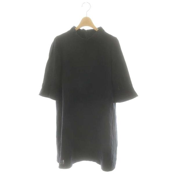 サリースコット Sally Scott ワンピース ウール混 ボトルネック 七分袖 9AR S 紺 ネイビー /KO ■OS レディース【ブランド】サリースコット Sally Scott【表記サイズ】9AR（S相当）【実寸サイズ】肩幅：約3...