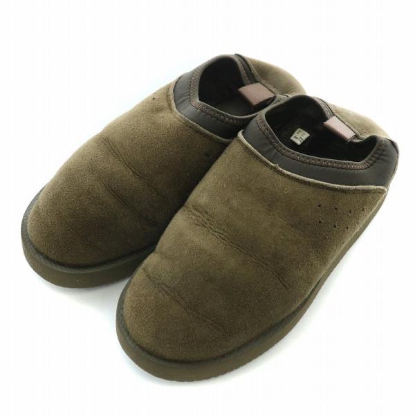 スイコック suicoke MOUTON SABO ムートンサボ スリッポン スエード 厚底 US6 カーキ 22093570004630 /BB ■SH ■OF レディース【ブランド】スイコック suicoke【表記サイズ】US6【実寸サ...