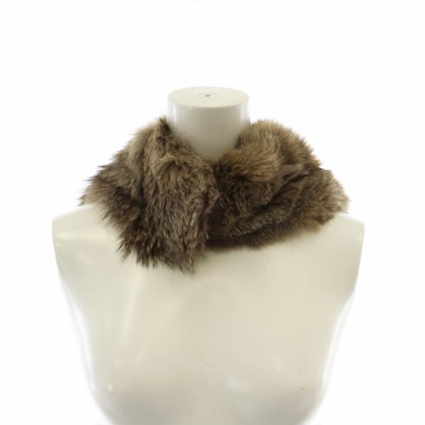 トラントドゥパラディ プール スプラング フレール ティペット マフラー フォックス ファー 毛皮 マグネット 茶色 ブラウン【ブランド】トラントドゥパラディ プール スプラング フレール 32PARADIS POUR SPRUNG FRE...