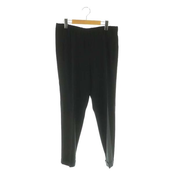 ブラグ ウェット BRAG-WETTE イージーテーパードパンツ 42 黒 ブラック /NR ■OS レディース【表記サイズ】42（日本サイズM相当）【実寸サイズ】ウエスト：74cm　もも幅：29.5cm　裾幅：17cm　股上：25.5cm...