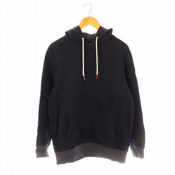 トミーヒルフィガー TOMMY HILFIGER フーデッドパーカー プルオーバー リブ L 紺 白 /MI ■OS メンズ【ブランド】トミーヒルフィガー TOMMY HILFIGER【表記サイズ】L【実寸サイズ】肩幅：47cm　身幅：52...