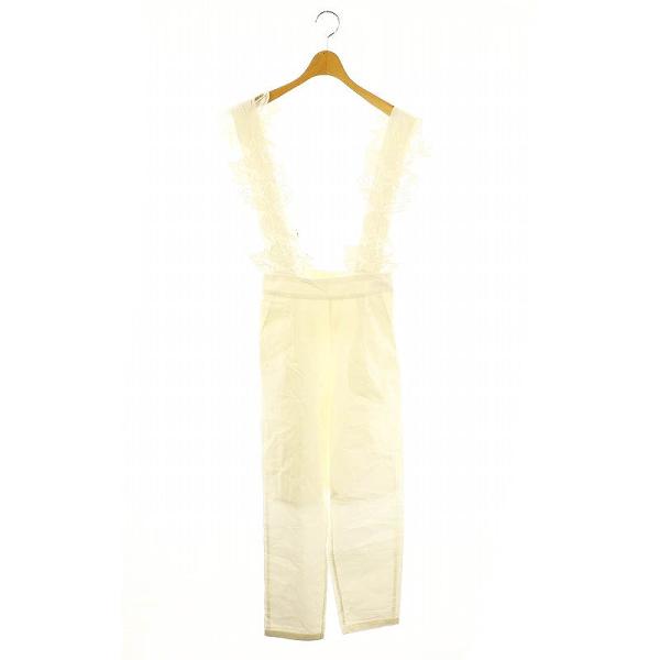 アメリヴィンテージ Ameri VINTAGE MOTIF LACE PANTS オールインワン サロペット M 白 /MI ■OS レディース【ブランド】アメリヴィンテージ Ameri VINTAGE【表記サイズ】M【実寸サイズ】ウエスト...