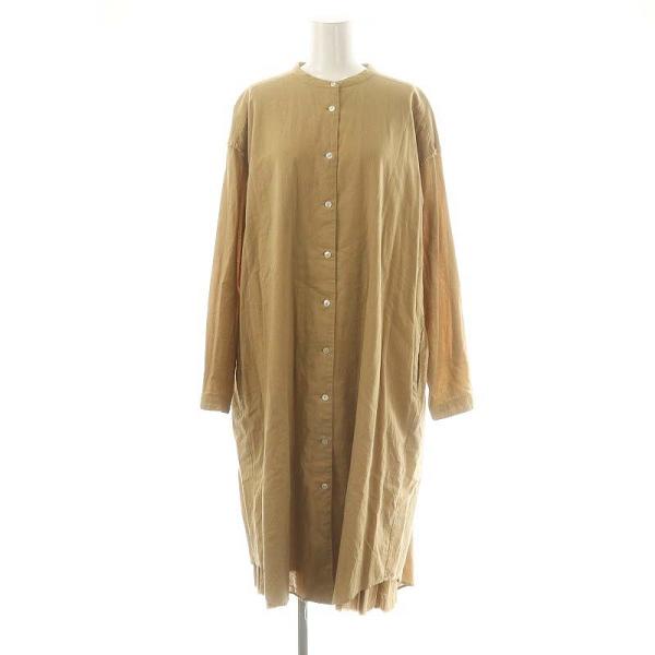 イクナ/スズキタカユキ ikkuna / suzuki takayuki オーガニックコットンバックプリーツワンピース ロング 長袖 1 ベージュ /DO ■OS レディース【ブランド】イクナ/スズキタカユキ ikkuna / suzuki...