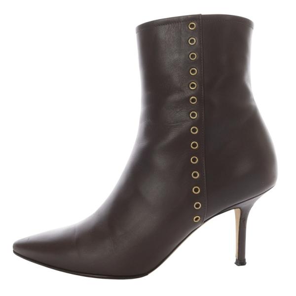 ペリーコ PELLICO 7273 NEBI 80 ブーツ ピンヒール ショート レザー 37 ダークブラウン /YO17 レディース【ブランド】ペリーコ PELLICO【表記サイズ】37【実寸サイズ】履き口周り：25cm　筒高：14cm　...