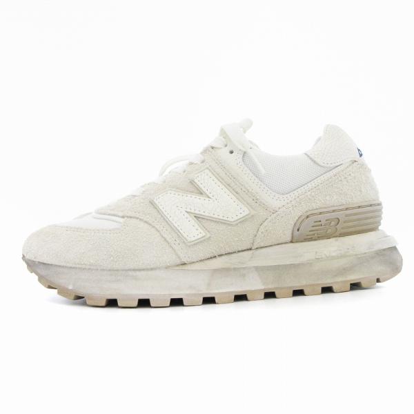 ニューバランス NEW BALANCE RECTO別注 スニーカー スエード クラックレザー 24.5cm アイボリー U574LGRS /UO レディース【ブランド】ニューバランス NEW BALANCE【表記サイズ】24.5cm【実寸サ...