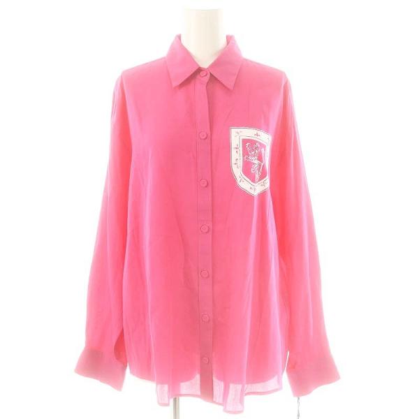未使用品 グレースクラス GRACE Class 24AW ダブルジョーゼットシャツ チュニック 36 ショッキングピンク /MI ■OS レディース【ブランド】グレースクラス GRACE Class【表記サイズ】36【実寸サイズ】身幅：5...