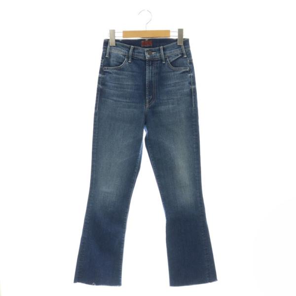 マザー mother The Hustler Ankle Frayed Jeans パンツ デニム ジーンズ ストレッチ カットオフ 25 青 ブルー /CX ■OS レディース【ブランド】マザー mother【表記サイズ】25【実寸サイズ...