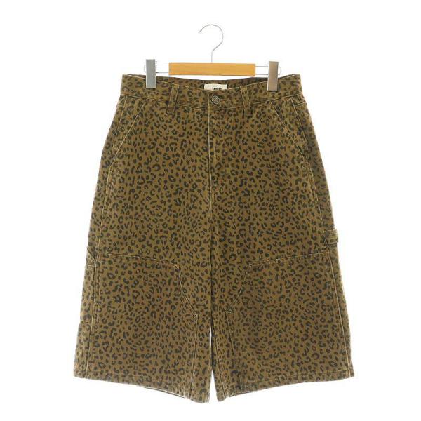 アトモス atmos ピンク pink 24AW Painter Half Pants LEOPARD ペインター ハーフパンツ M 茶 ブラウン /SS ■OS メンズ【ブランド】アトモス atmos【表記サイズ】M【実寸サイズ】ウエスト...