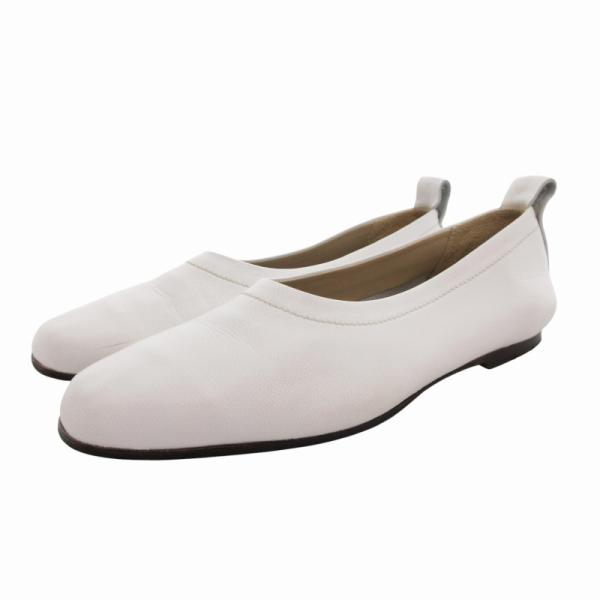 コルソローマ ノーヴェ CORSO ROMA 9 SIRIA500 パンプス フラットシューズ スクエアトゥ レザー 36 23.0cm 白 ホワイト レディース【ブランド】コルソローマ ノーヴェ CORSO ROMA 9【表記サイズ】36...