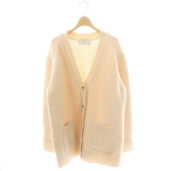 マイクローゼット my clozette ウールポケットカーディガン ニット ピンクベージュ /MI ■OS レディース【表記サイズ】表記なし【実寸サイズ】肩幅：48cm　身幅：59.5cm　着丈：75.5cm　袖丈：58.5cm　　【素材...