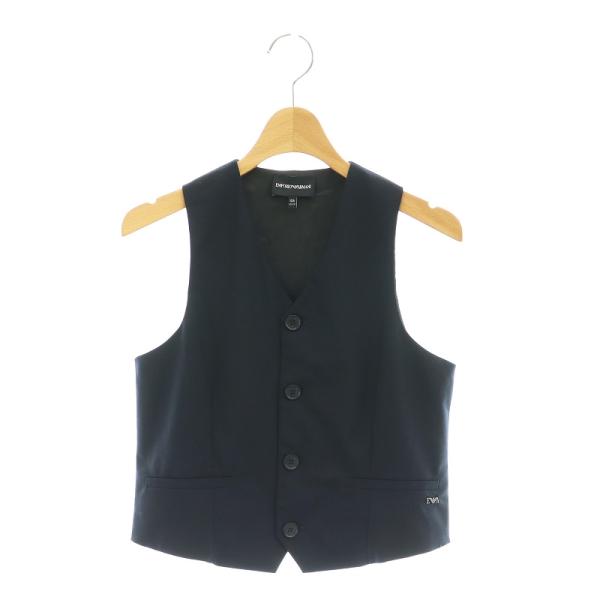 エンポリオアルマーニ EMPORIO ARMANI ベスト ジレ 前開き 10A 紺 ネイビー /AT ■OS ■SH キッズ【ブランド】エンポリオアルマーニ EMPORIO ARMANI【表記サイズ】10A【実寸サイズ】身幅：39cm　着...