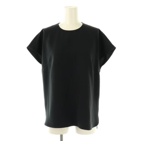 エムダブリュー MW TRIACETATE FRENCH SLEEVE BLOUSE ブラウス フレンチスリーブ 38 ダークネイビー /DF ■OS レディース【表記サイズ】38【実寸サイズ】身幅：47cm　着丈：61.5cm　ゆき丈：3...