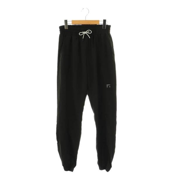 ボーダーズアットバルコニー BORDERS at BALCONY TRACK PANTS トラックパンツ イージー 38 黒 /MI ■OS ■SH レディース【ブランド】ボーダーズアットバルコニー BORDERS at BALCONY【表...