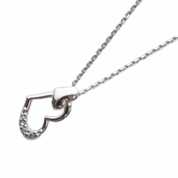 クレージュ courreges ネックレス ペンダント ハートモチーフ シルバー色 /YO9 レディース【ブランド】クレージュ courreges【実寸サイズ】チェーンの長さ：約44（最長）cm　トップの大きさ：タテ約1.7×ヨコ約1cm　...