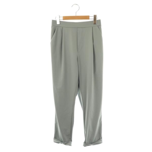 ストラ Stola. ウエストゴム イージーパンツ テーパード 38 グレー /AT ■OS レディース【ブランド】ストラ Stola.【表記サイズ】38【実寸サイズ】ウエスト：64cm　もも幅：28cm　裾幅：15cm　股上：30cm　股...