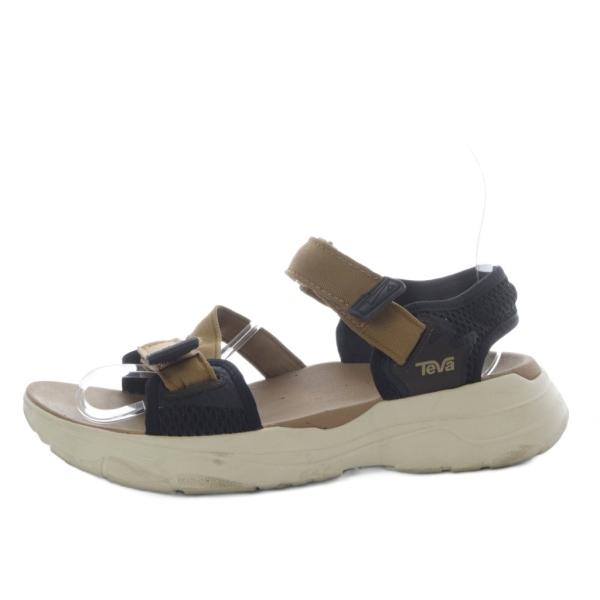 テバ Teva IENA別注 ZYMIC サンダル スポーツ ベルクロ US8 ブラウン /YO20 ■SH レディース【ブランド】テバ Teva【表記サイズ】US8【実寸サイズ】ヒールの高さ：4cm　最大幅：11cm　　【色】ブラウン【状...