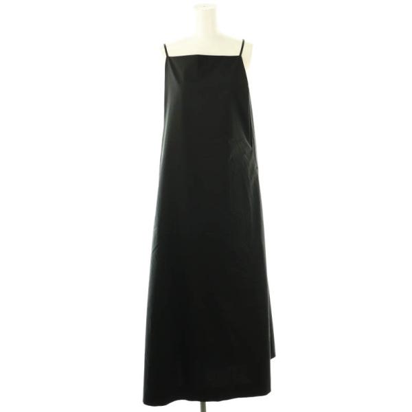 ネイヴ Nave 24SS ライトタフタキャミドレス ワンピース 2 黒 /MI ■OS レディース【ブランド】ネイヴ Nave【表記サイズ】2【実寸サイズ】身幅：48cm　前身頃：123cm　総丈：129cm　後身頃：94cm　　【素材】...