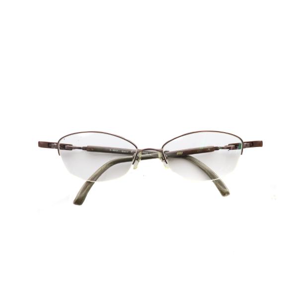 フォーナインズ 999.9 眼鏡 メガネ 度あり 52□17-135 茶 ブラウン S-581T■SH レディース【ブランド】フォーナインズ 999.9【表記サイズ】52□17-135【実寸サイズ】レンズの大きさ：約3.9×5.3cm　フレ...