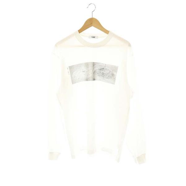 ワンエルディーケー セレクト 1LDK SELECT L/S T-shirt root ロンT ×Riku Ikeya Tシャツ カットソー プリント XL 白 /CX ■OS メンズ【ブランド】ワンエルディーケー セレクト 1LDK SE...