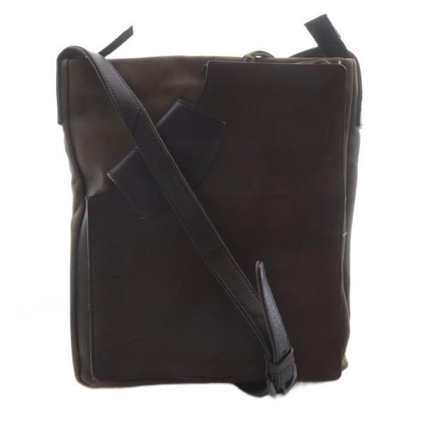 ダコタ Dakota レザー ショルダーバッグ 切替 茶 ブラウン /SR45 レディース【ブランド】ダコタ Dakota【表記サイズ】実寸サイズをご参照ください。【実寸サイズ】持ち手の長さ：-cm　ヨコ：23.5cm　タテ：28cm　マチ...