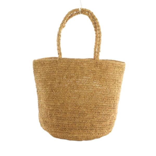 メイドインマダ MADE IN MADA ALICE MM BAG かごバッグ トートバッグ ベージュ /MI ■OS レディース【表記サイズ】表記なし【実寸サイズ】持ち手の長さ：51cm　ヨコ：44cm　タテ：29cm　マチ：26cm　シ...