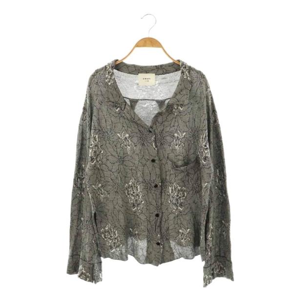 アメリヴィンテージ Ameri VINTAGE ZOE KNIT PAJAMA SHIRT シャツ ニット 長袖 F ブラック /HK ■OS レディース【ブランド】アメリヴィンテージ Ameri VINTAGE【表記サイズ】F【実寸サイズ...